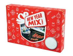 Новогодние подарки Mars, сладкие новогодние подарки Марс 2023-2024 ...