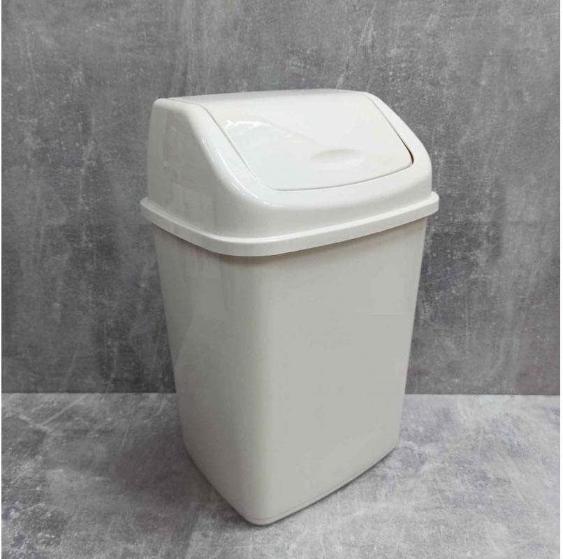 Ведро для сміття з кришкою 5 л Біла троянда Алеана 122061 ціна, купити ...